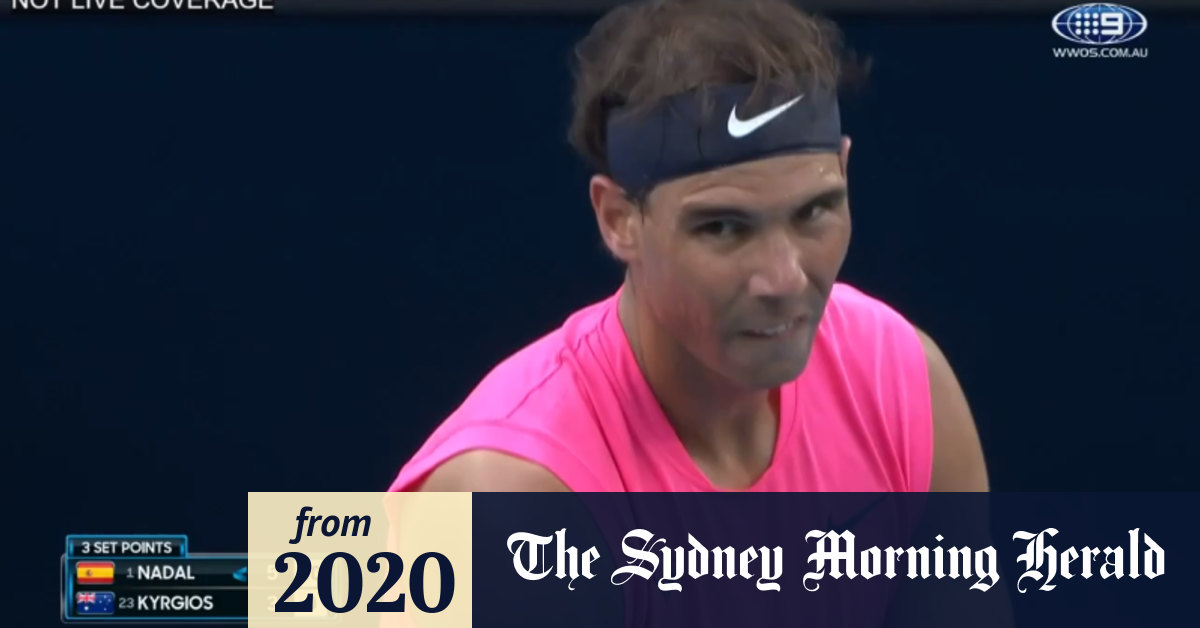 Video: Rafa takes the first set | Australian Open