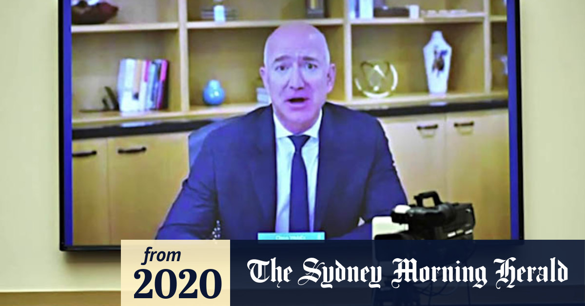 Video: Big Tech CEOs face grilling in Congress