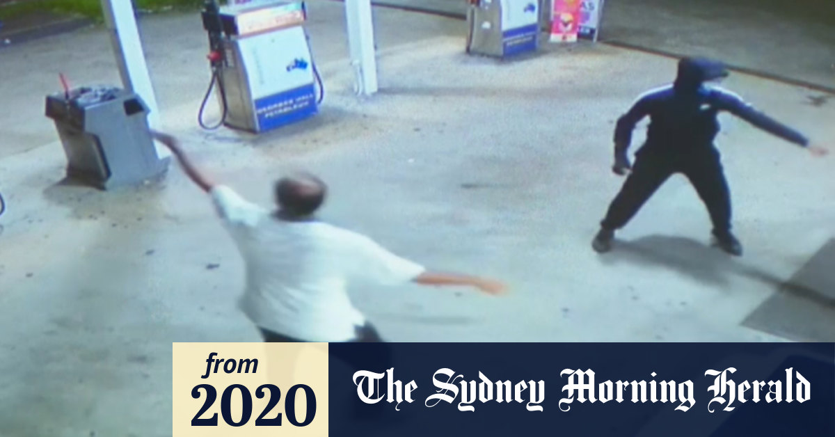 Video: Search underway for two men after armed robbery in Western Sydney