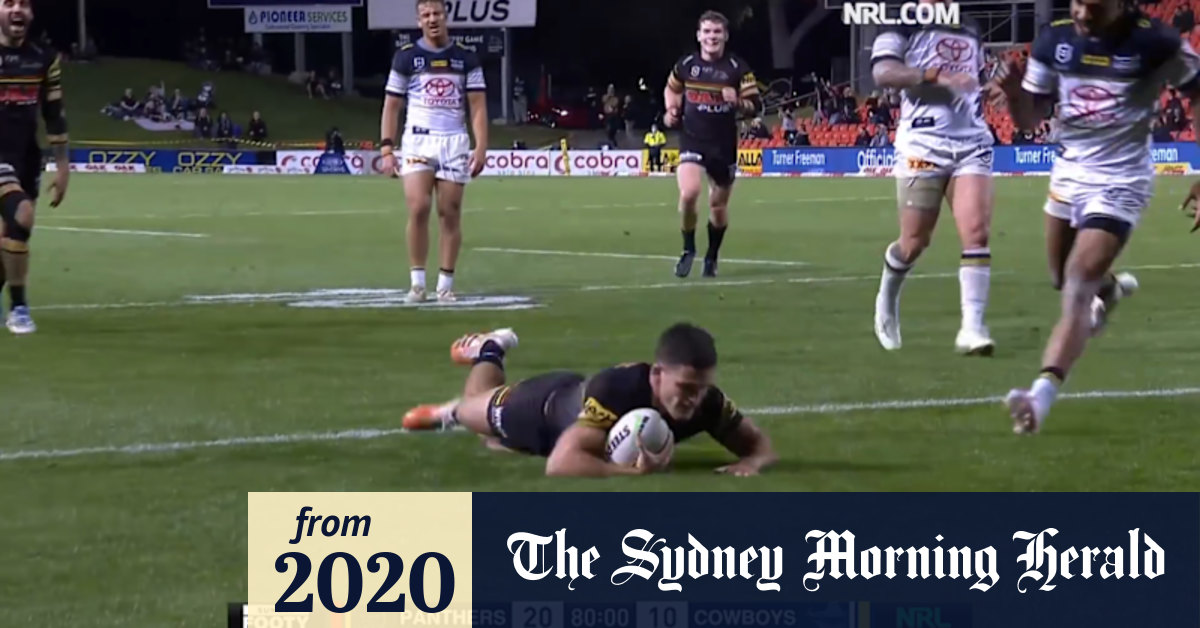 Video: Nathan Cleary scores impressive solo try