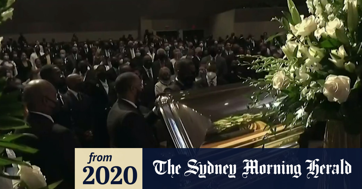 Video: George Floyd farewell