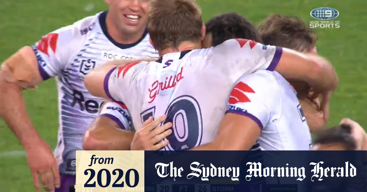 Video: Storm claim 2020 NRL Premiership