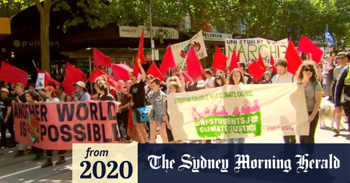 Video: Climate protesters shutdown Melbourne streets