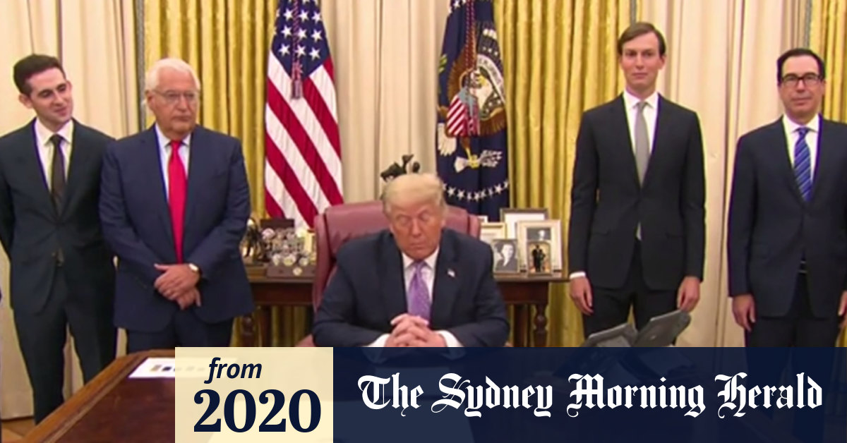 Video: Trump announces historic peace agreement