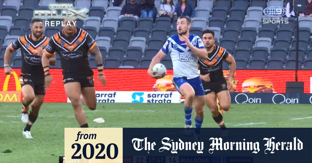 Video: NRL Highlights: Tigers v Bulldogs - Round 14