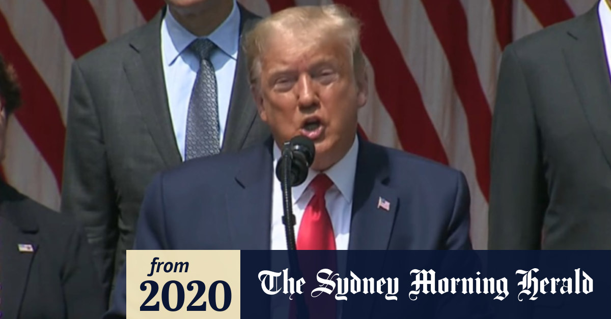 Video: Donald Trump faces backlash over George Floyd statement