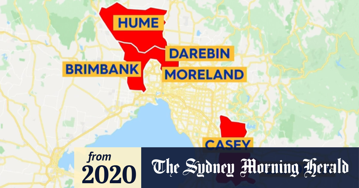 Video: Coronavirus: Lockdown in six Melbourne hotspots