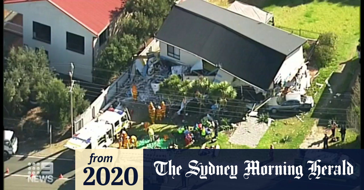 Video: Dream home wiped out by truck