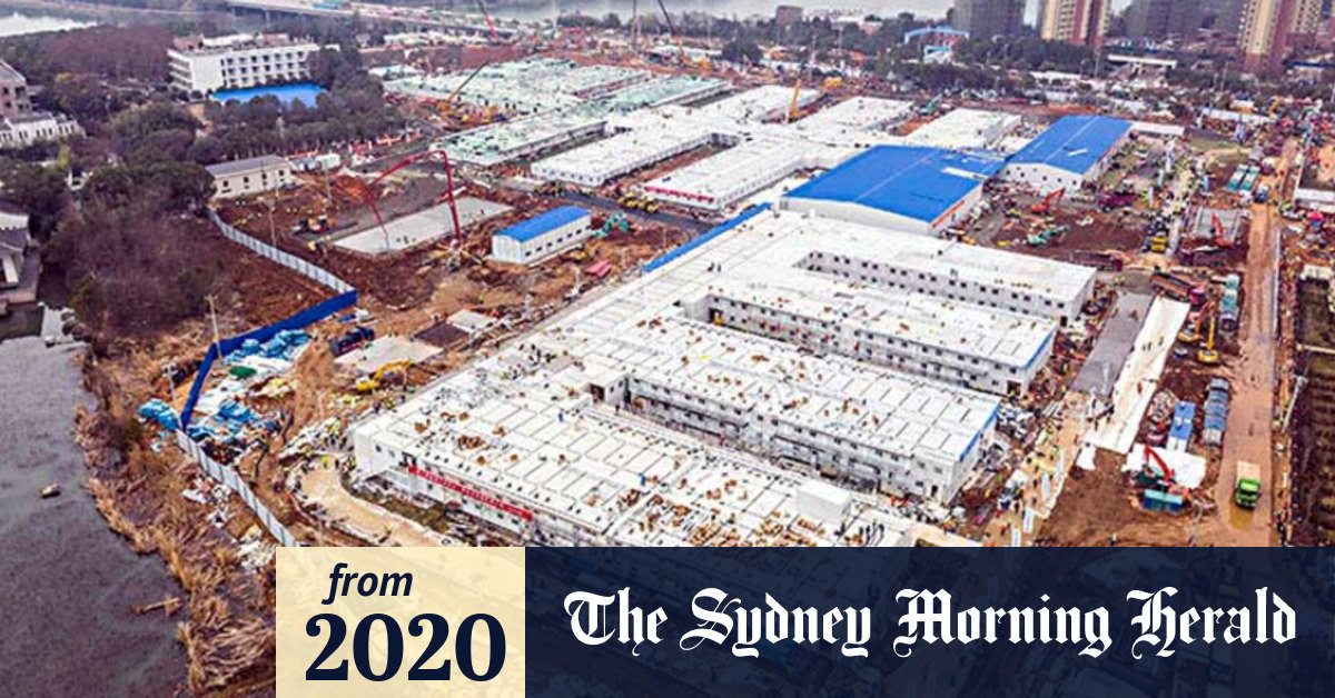 Video: China completes emergency hospital build in 8 days