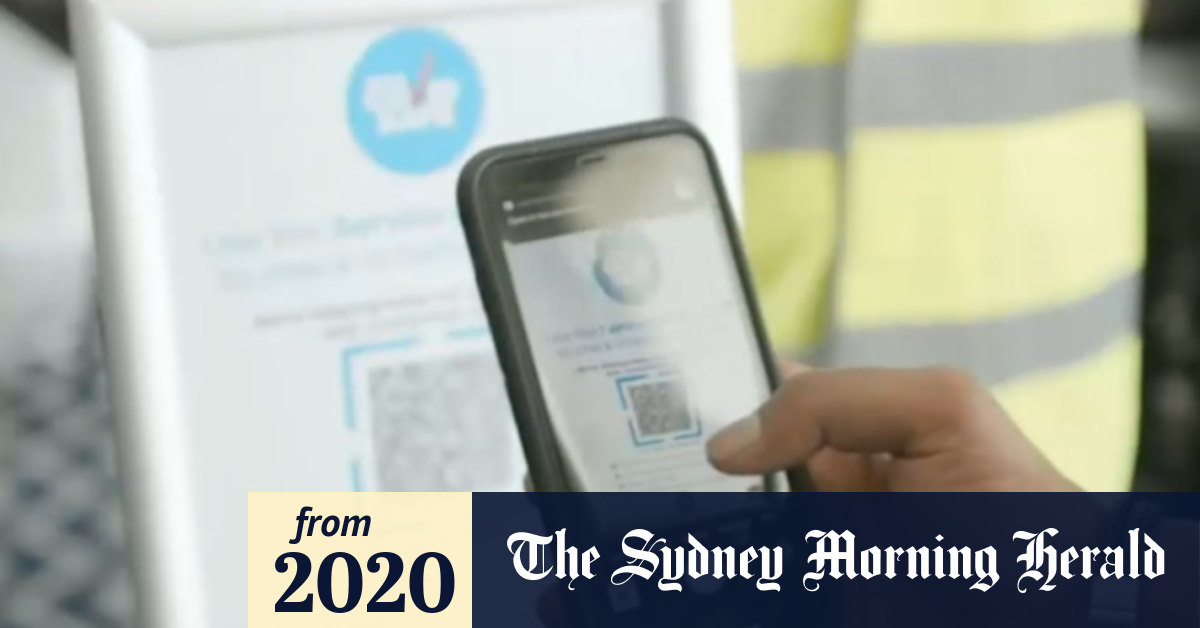 Video: Coronavirus: New South Wales government to mandate QR codes at ...