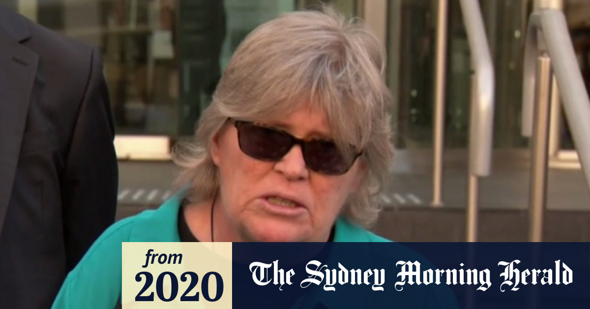 Video: Sister of Jane Rimmer speaks outside court