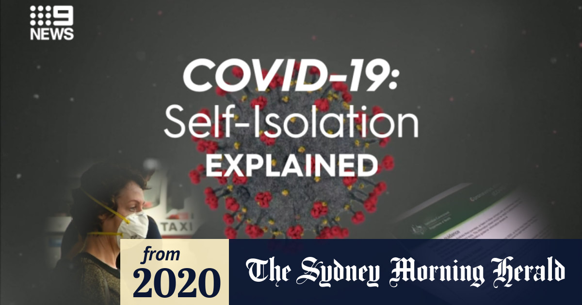 Video: Coronavirus: What you need to know about self-isolation