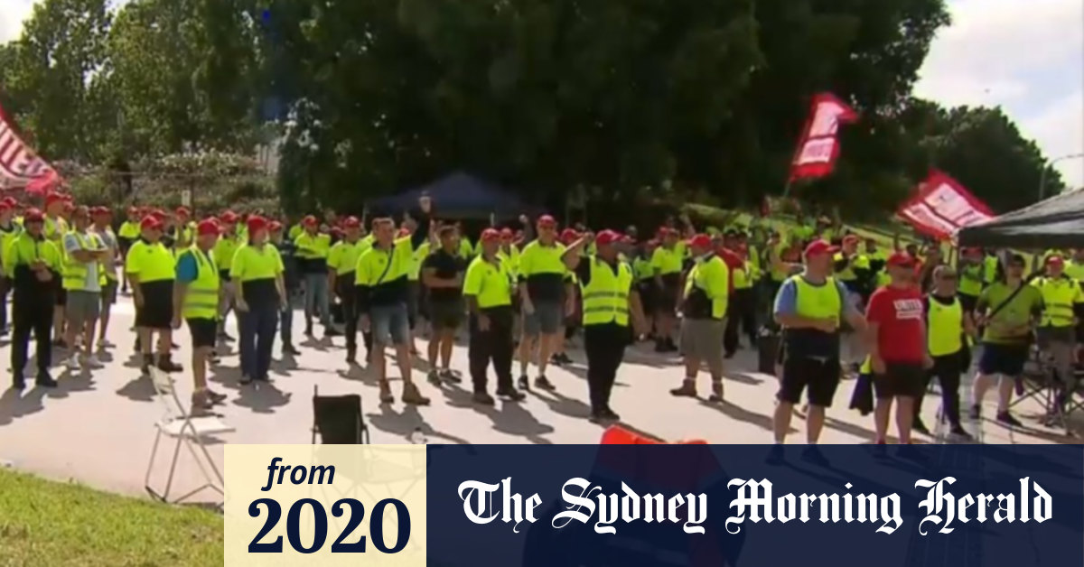 Video: Coles workers protest after announcement of automation of jobs