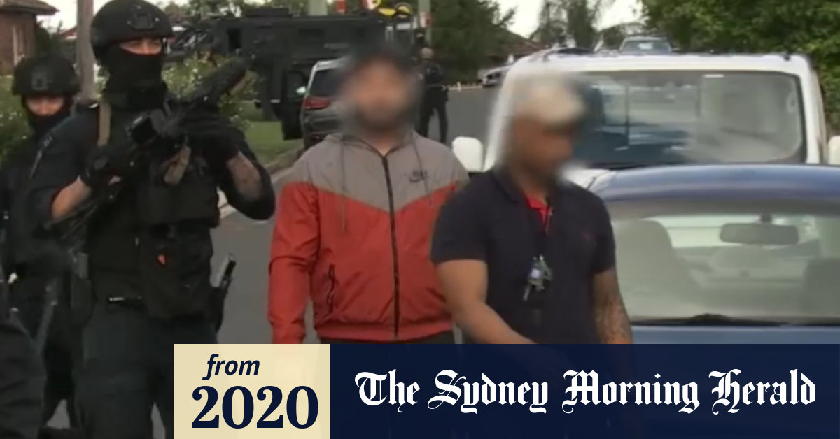 Video: Comanchero bikie boss among eight arrested after crime crackdown