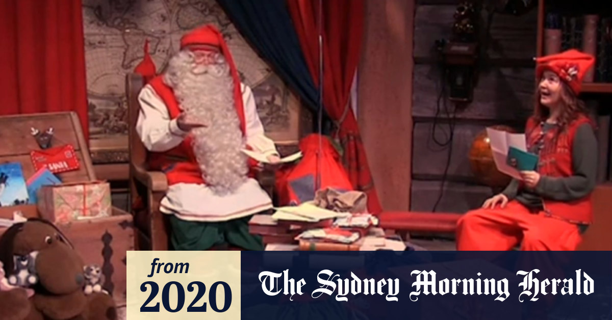 Video: Santa ready for take-off ahead of Christmas