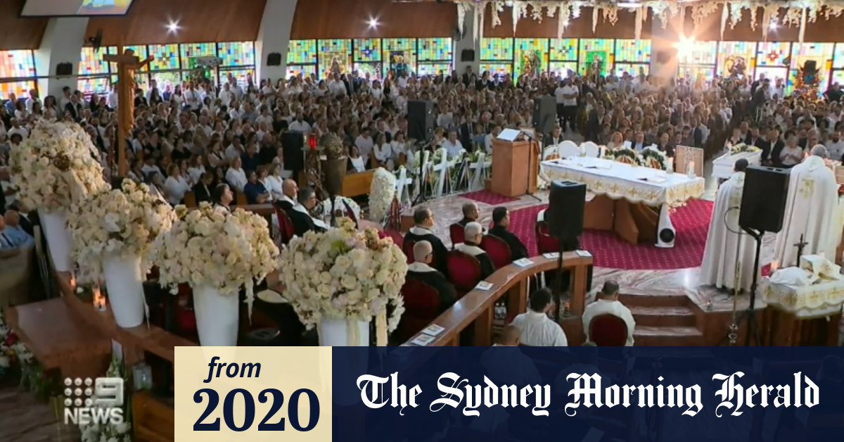 Video: Thousands attend funeral for three siblings