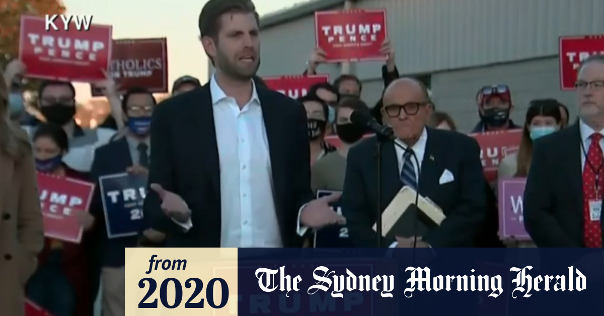 Video: US Election 2020: Trump campaign launch legal action