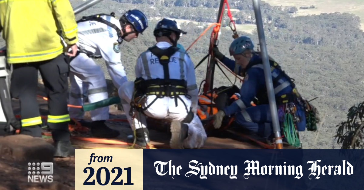 Video: Teen taken to hospital after abseiling accident in the Blue ...