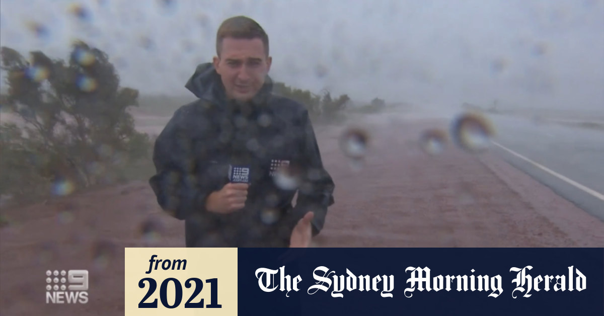 Video: Powerful storm lashing WA