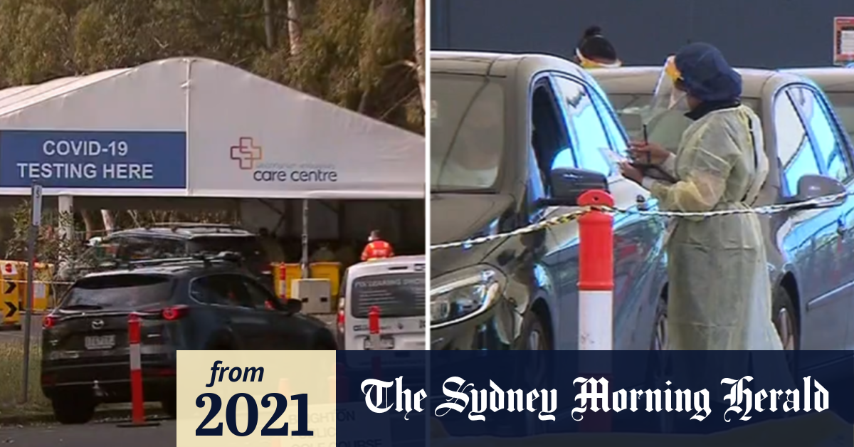 Video: Testing clinics at their limit in Melbourne