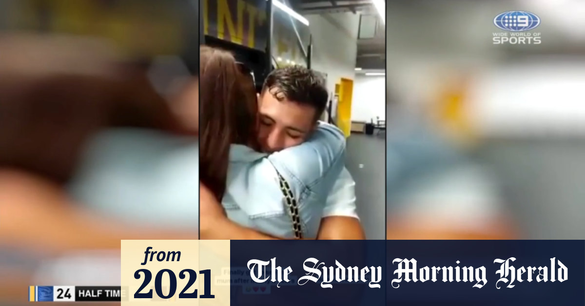 Video: Jordan Riki seeing his parents for the first time in two years