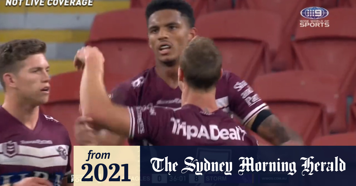 Video: Jason Saab's stunning intercept and try