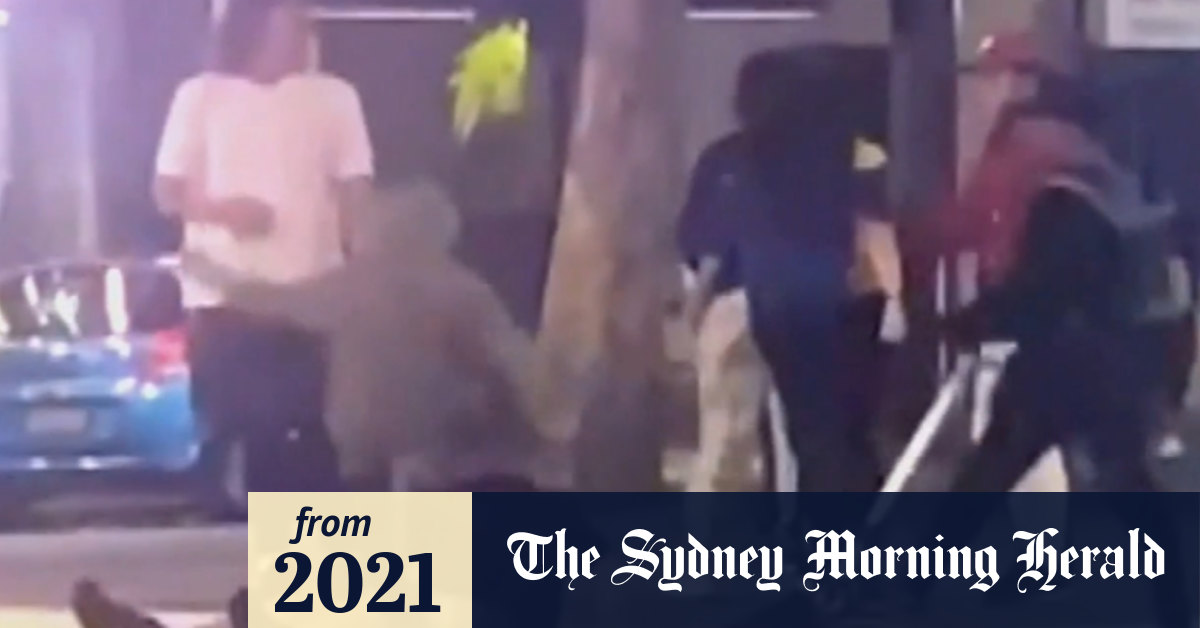 Video: Exclusive vision shows moment teen is attacked by mob of thugs