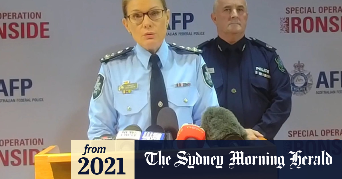 Video: SA police unveil details of Operation Ironside