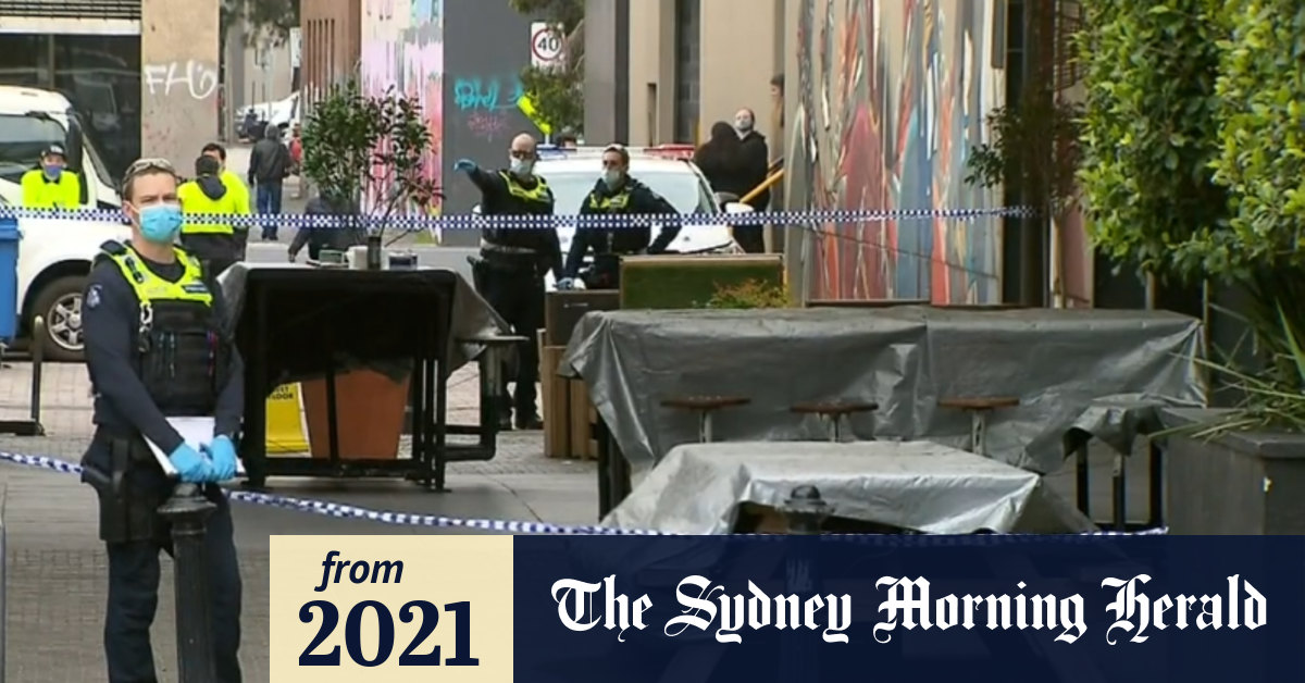 Video: Shopper, security guard stabbed inside Melbourne Woolworths ...