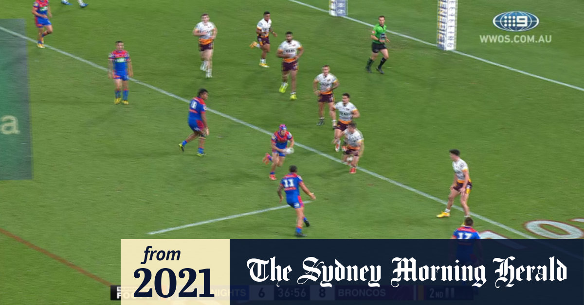 Video: NRL Highlights: Knights hold off a late surge by the Broncos to ...
