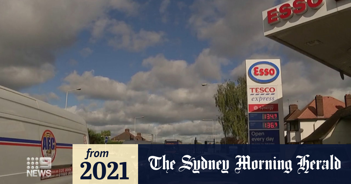 Video: UK petrol stations running out of fuel