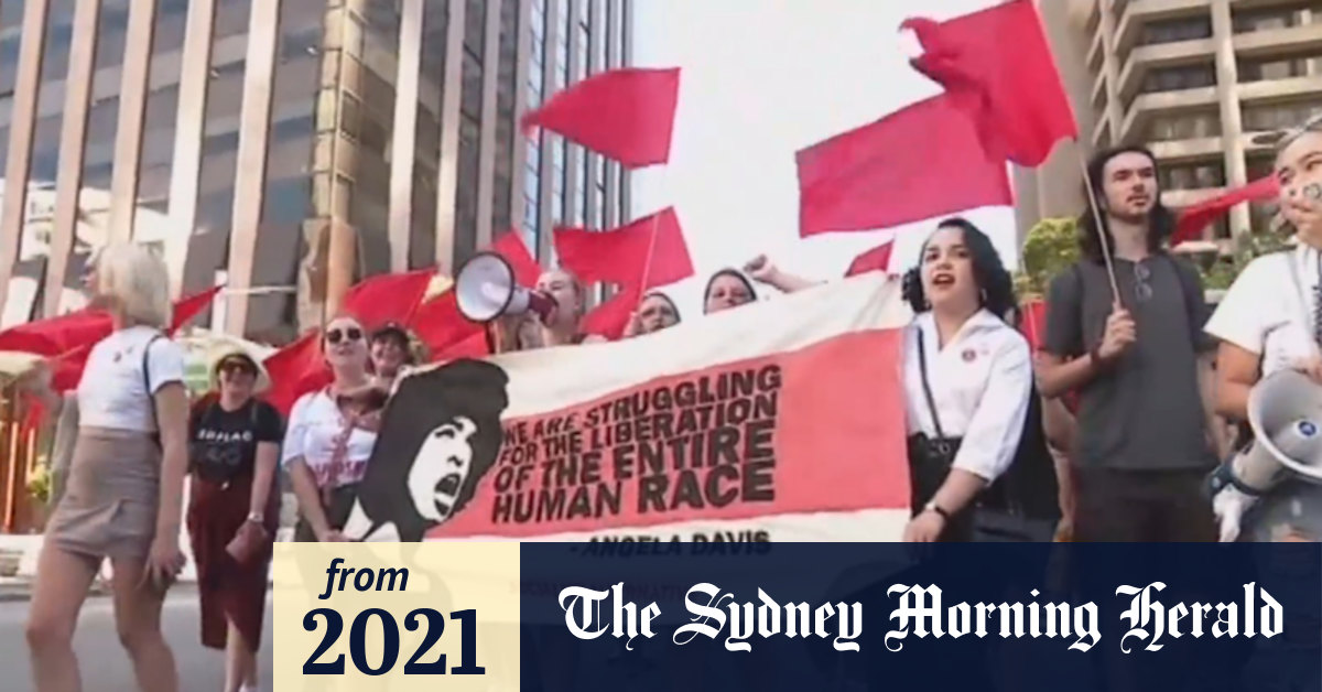 Video: Thousands rally in Perth women’s march