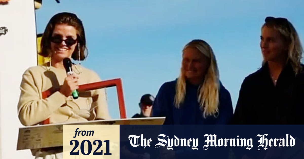 Video: 'Our surfing is worth less:' Lucy Small calls out gender pay gap