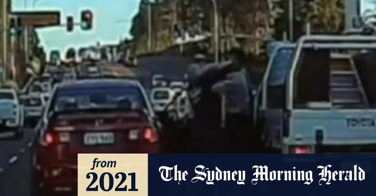 Video: Alleged road rage incident on Sydney road