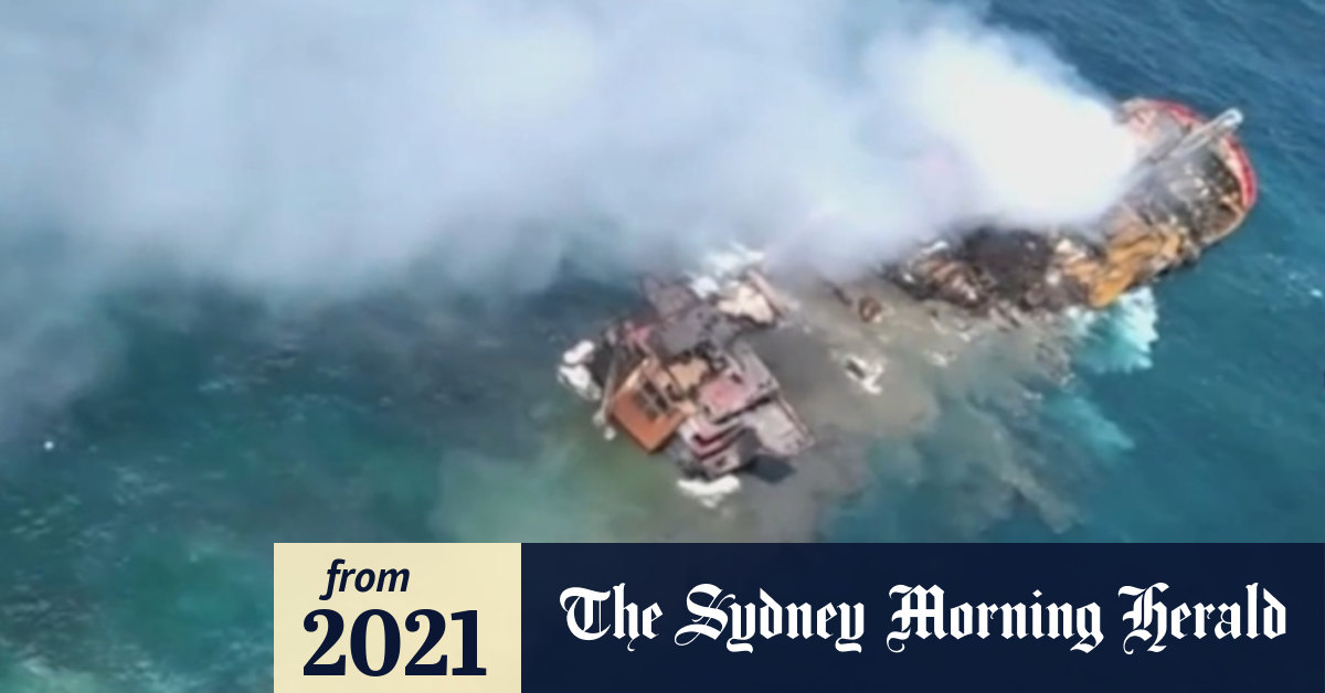 Video: Damaged oil tanker off Sri Lankan coast unleashes disastrous ...