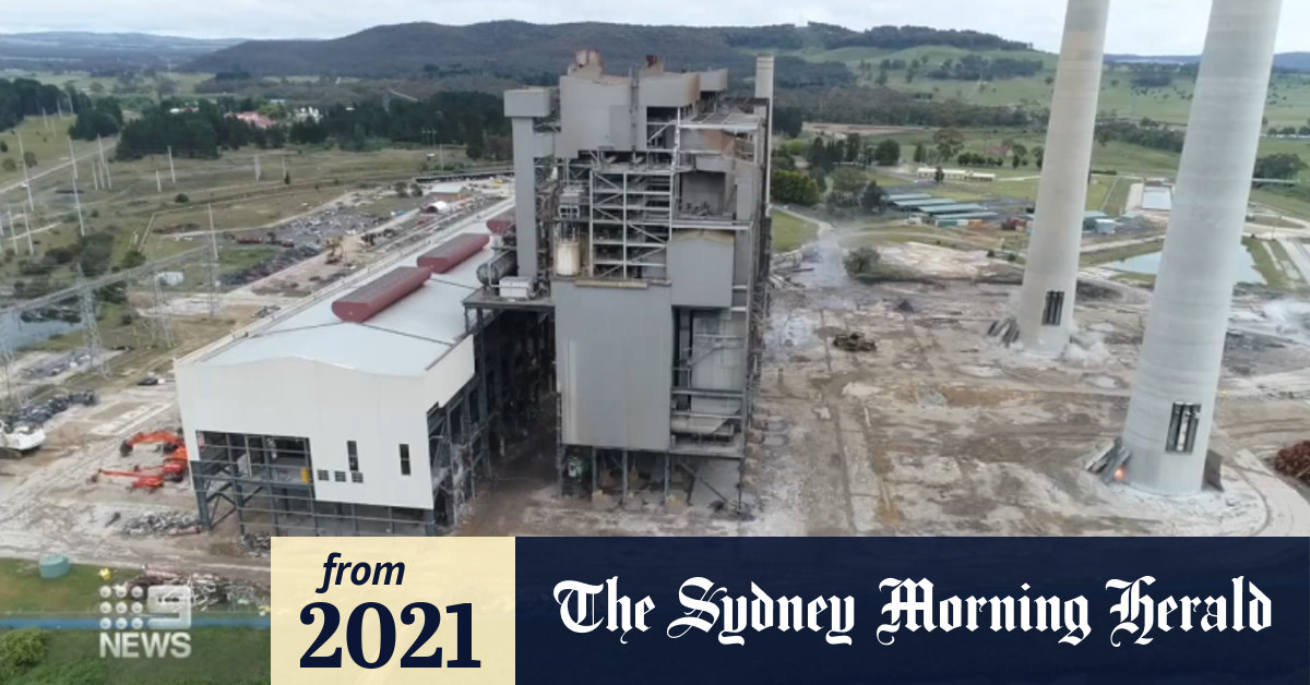 Video: One of NSW’s oldest coal-fired power stations demolished