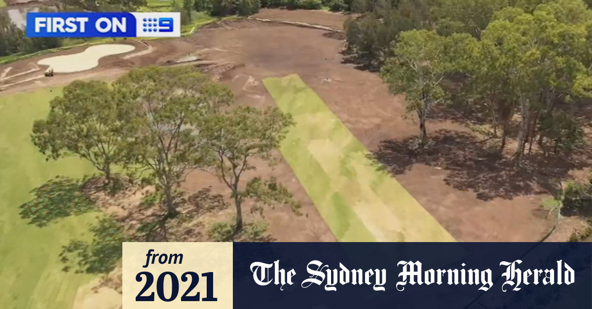 Video: New Minnippi Golf Course being constructed in Brisbane