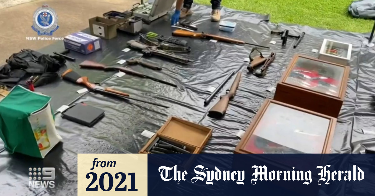 Video: NSW Police seize largest weapon and explosive find