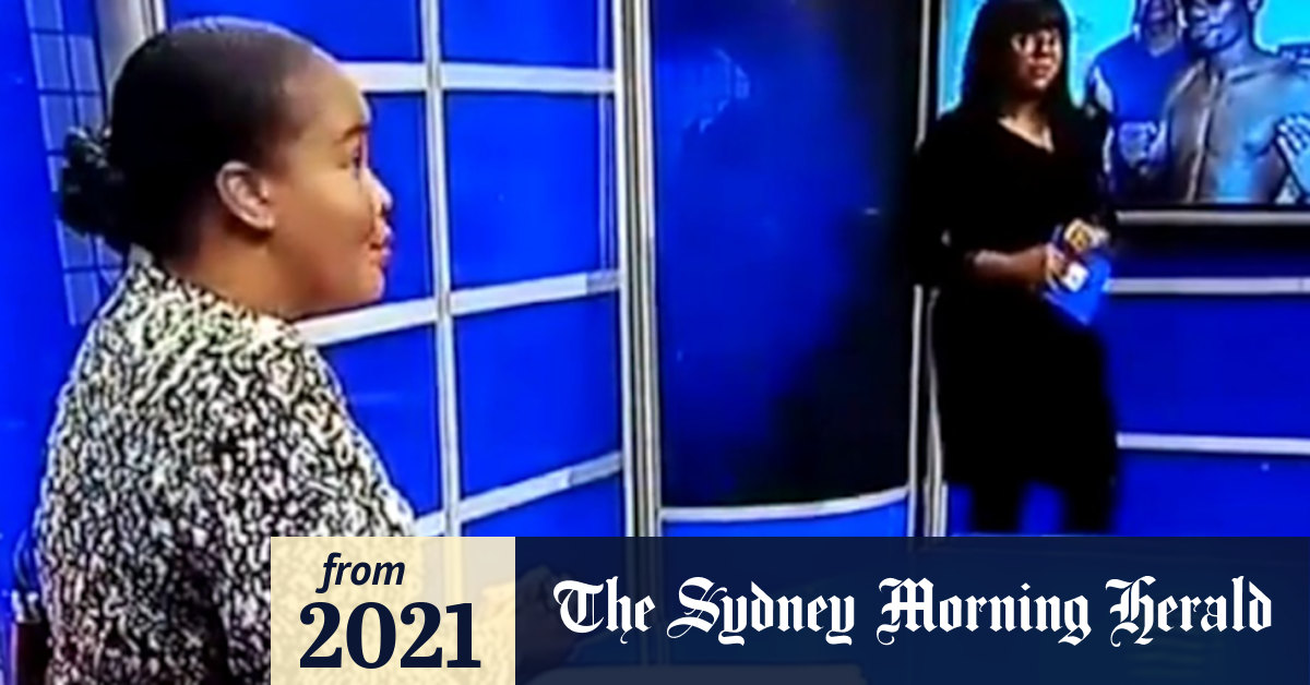 Video: Television blunder on live cross