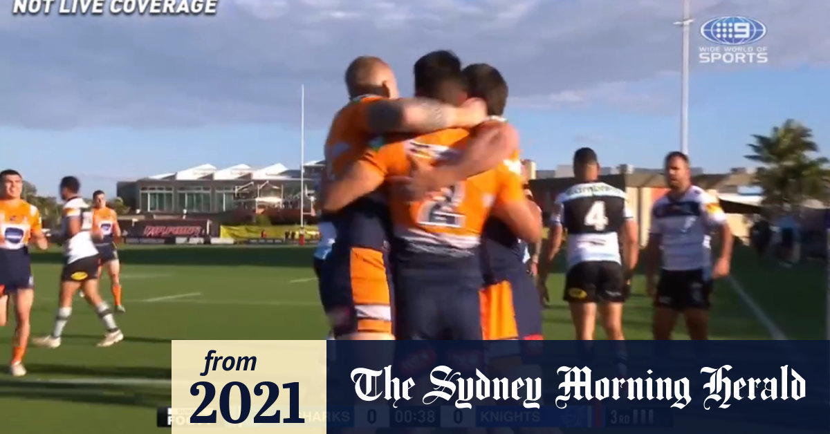 Video: Knights run in quickest try of the season