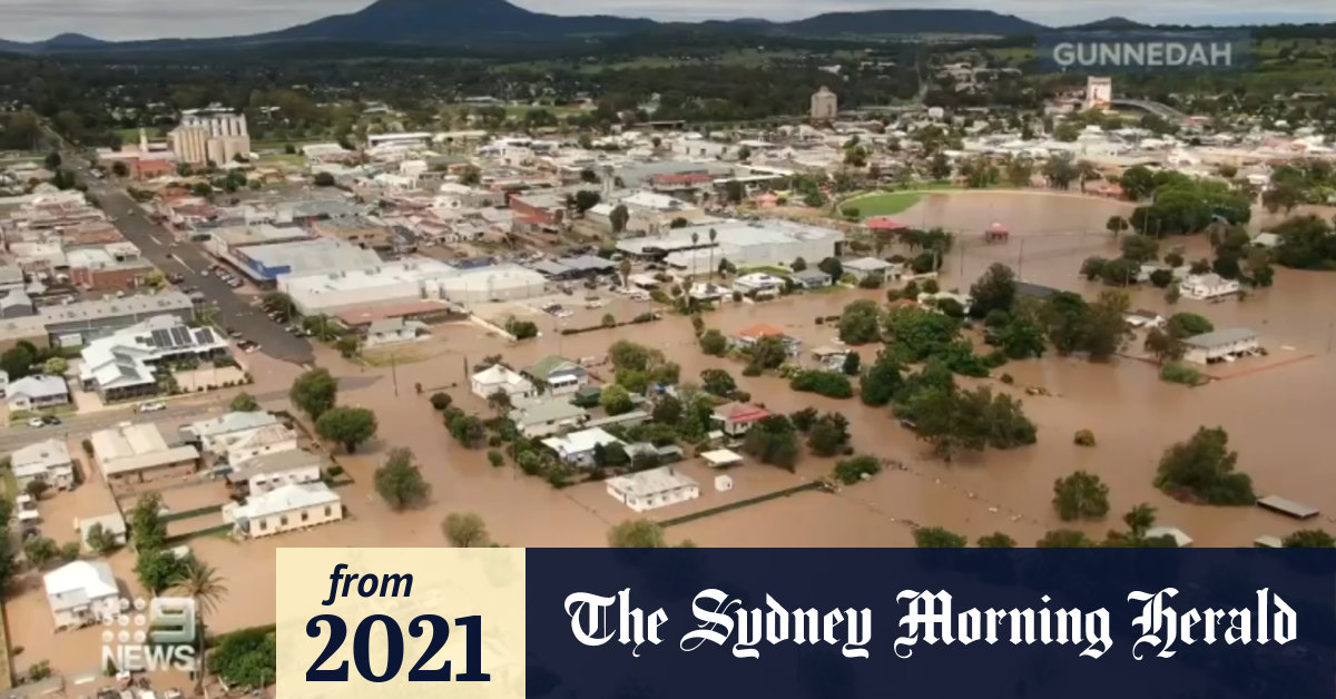 Video: Vital supplies flown to Gunnedah amid record flooding