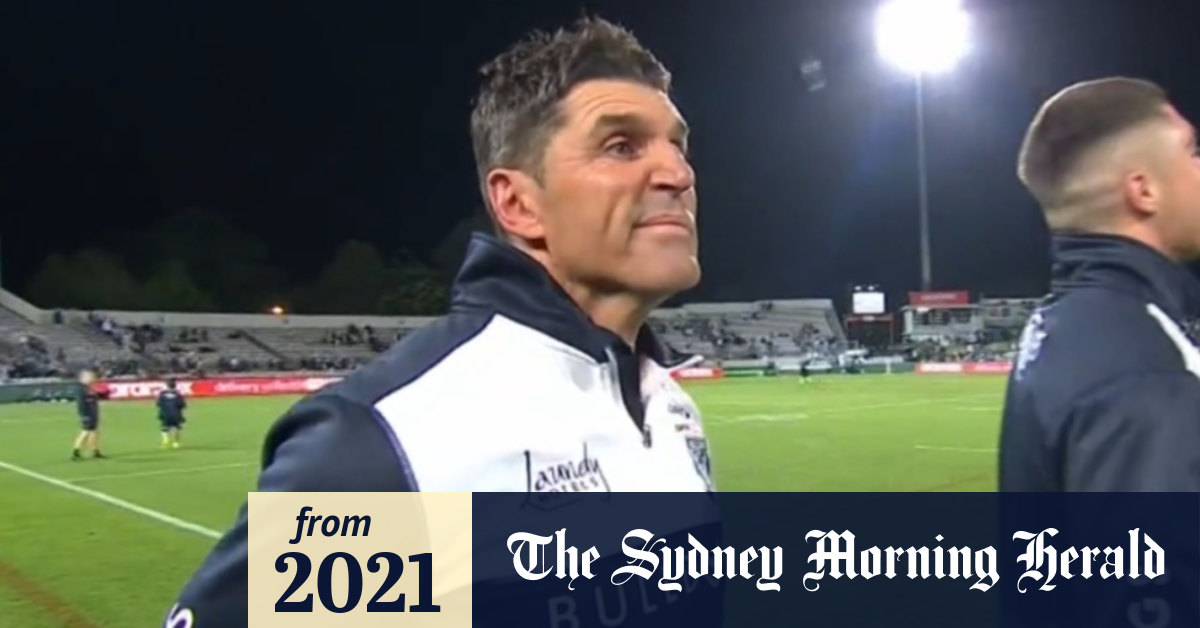 Video: Barrett near tears after Bulldogs win