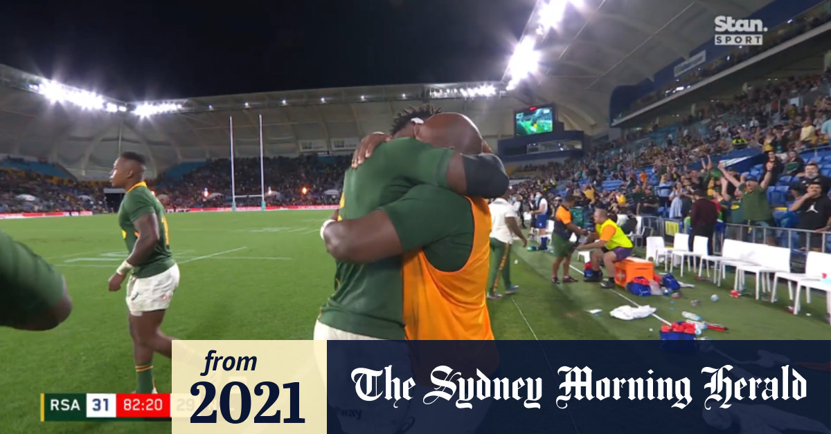 Video: Emotional Springboks win all-time classic