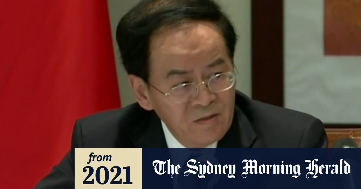 Video: Chinese ambassador opens his door for rare press conference