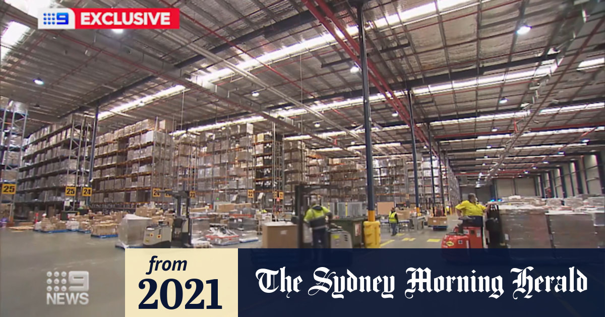 Video: Exclusive look inside AstraZeneca vaccine storage warehouse