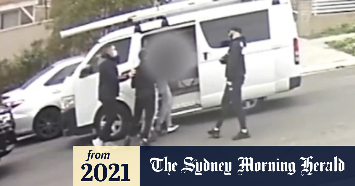 Video: Dramatic video of the moment a man was allegedly abducted in Sydney