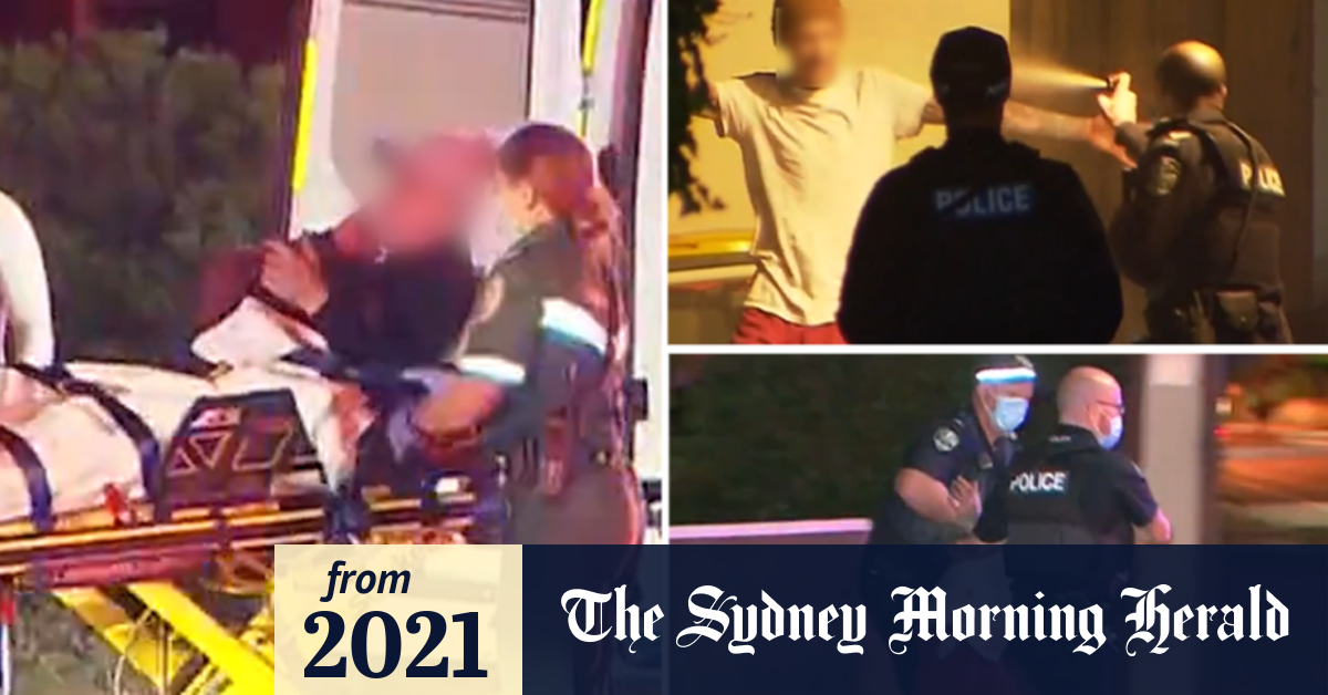 Video: Man stabbed, fire lit in brutal Adelaide fight