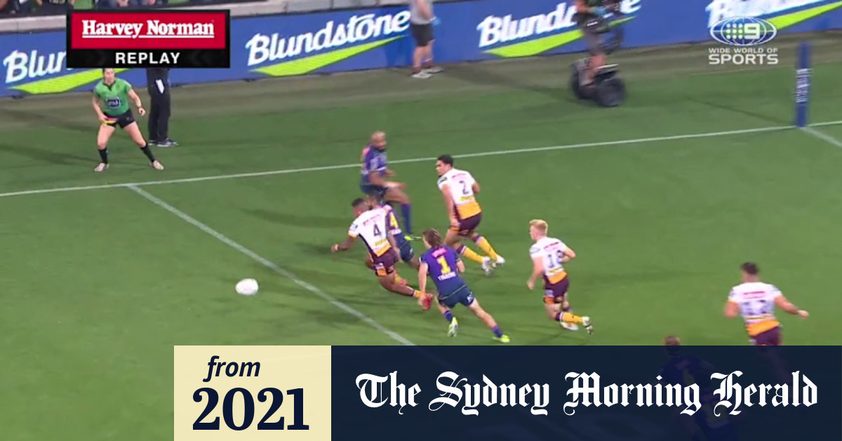 Video: Xavier Coates races away for the first try of the night