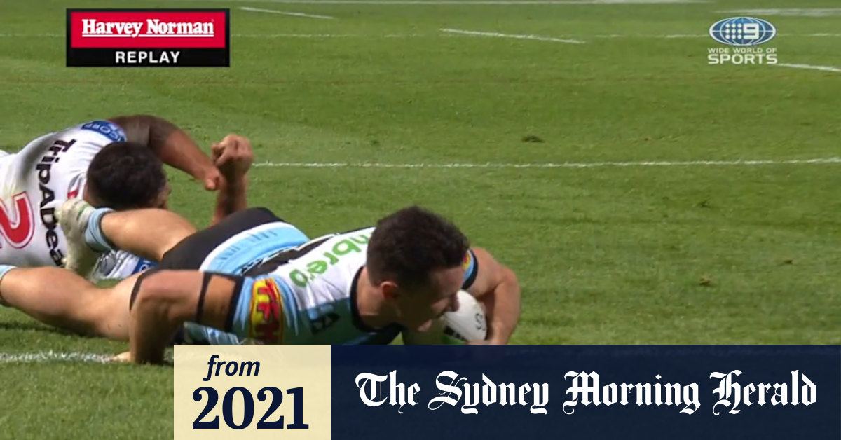 Video: Connor Tracey strikes first for the Sharks