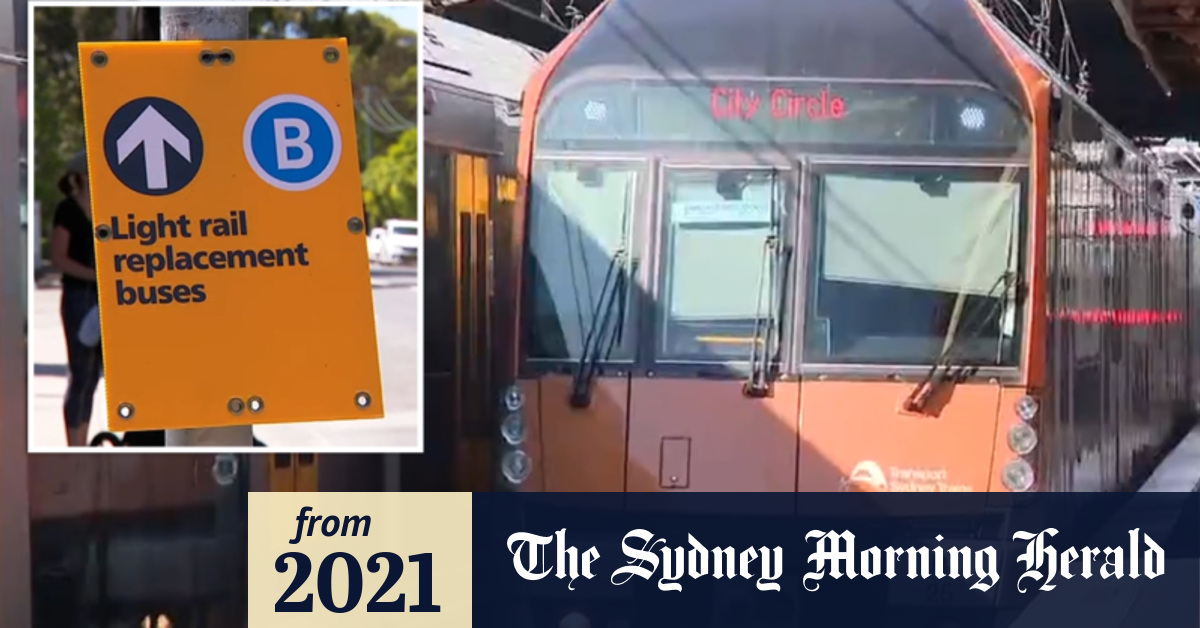 Video: Buses to replace trains on two major Sydney lines over summer ...